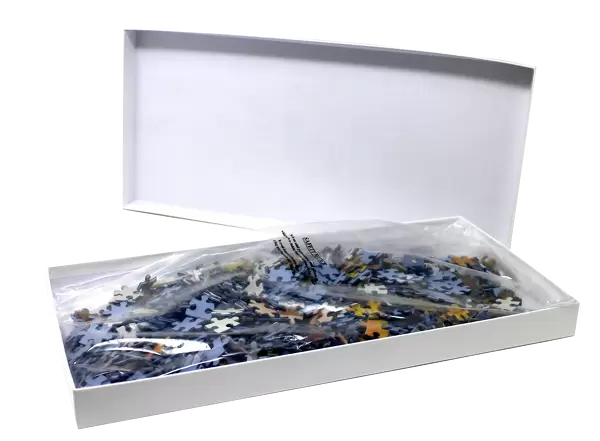 Jigsaw Puzzle of MG MGB GT 1972 White - Media Storehouse