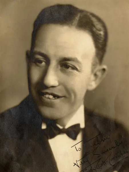 Billy Scott Coomber, singer in the Jack Payne Band