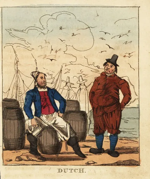 Costumes of Dutch men, 19th century Our beautiful Wall Art and Photo ...