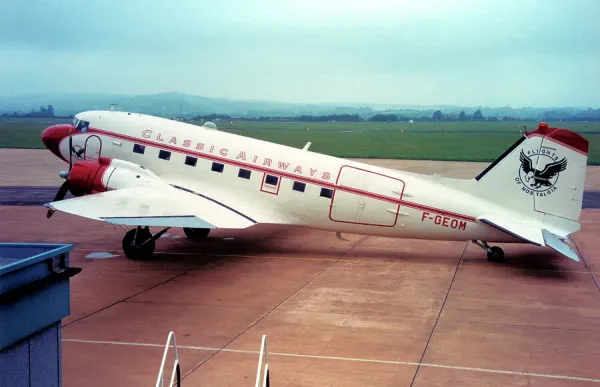 Douglas DC-3C F-GEOM Our beautiful Wall Art and Photo Gifts include ...