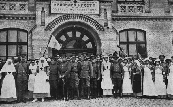 Photo Mug of Dr Edward H Egbert, American surgeon, Russia, WW1