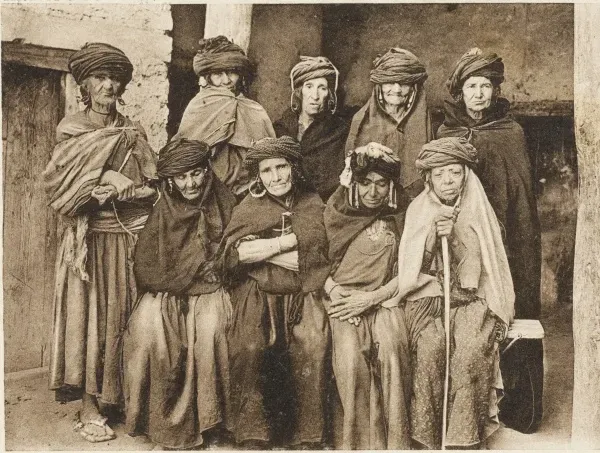 Berber Algeria Moor From Algeria. Berber Tribe. More D'Alger C. 1840.