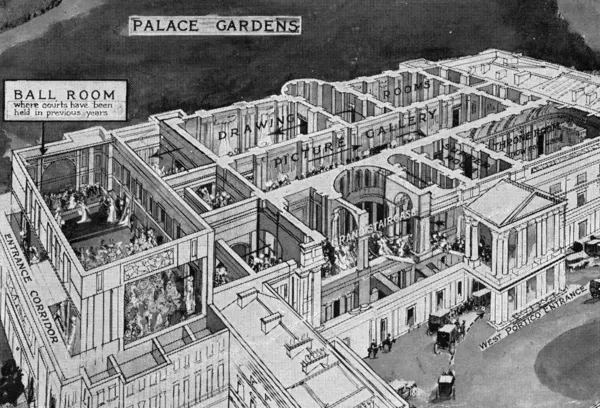 Inside Buckingham Palace Floor Plan