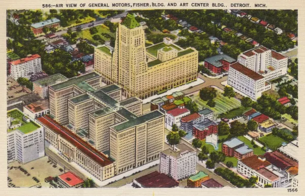 General Motors Building Detroit All That Is New Must Grow Old – New