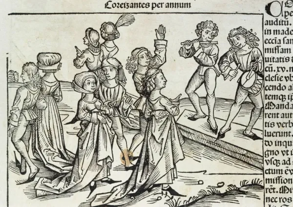 Germany. Magdeburg. 16th century. Party. Available as Framed Prints ...