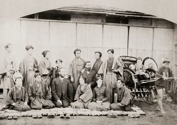 Japanese Christian Missionaries Christian Japan Missionary Hi Res