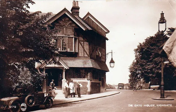 London Building Buildings Highgate North 1920s Our beautiful Wall Art ...