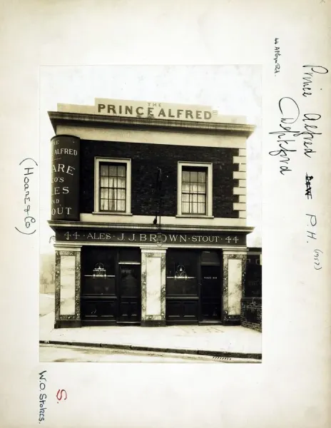 Postcard of Photograph of Prince Alfred PH, Deptford, London