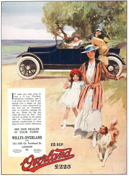 Willys Overland Advertisement Our beautiful Wall Art and Photo Gifts ...