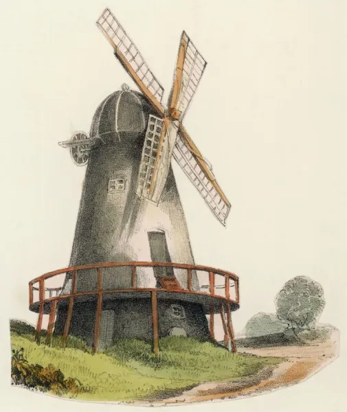 Greetings Card of WINDMILL - Media Storehouse