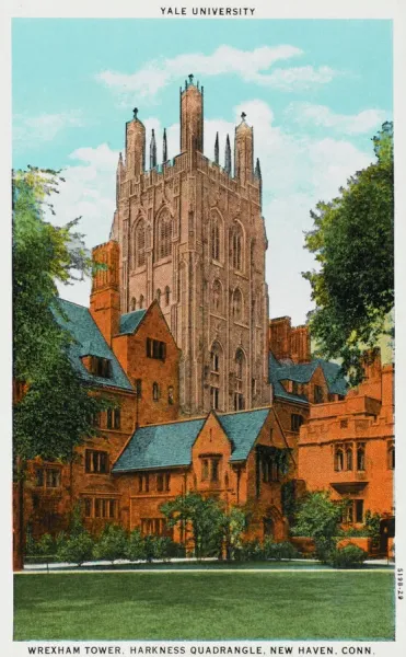 Yale University New Haven Connecticut The Wrexham Tower
