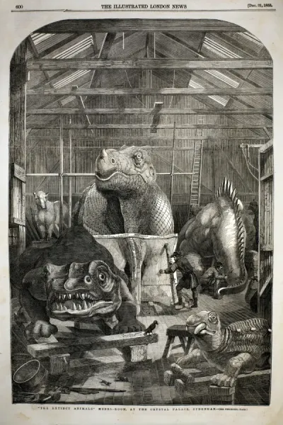 Dinosaur Art History