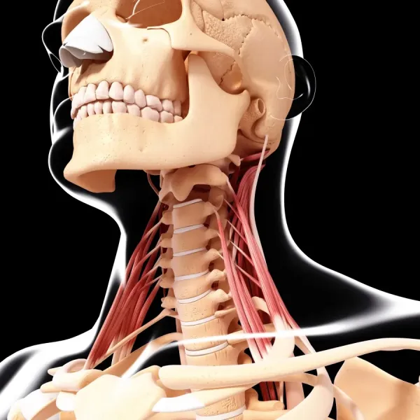 Human neck musculature, artwork F007 / 2019 Our beautiful Wall Art and ...