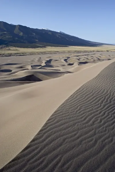 Photo Mug of Sand dunes at dawn, Great Sand Dunes Narional Park