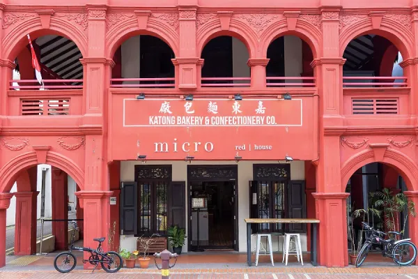 Micro Red House bakery, Katong, Singapore Our beautiful Wall Art and ...