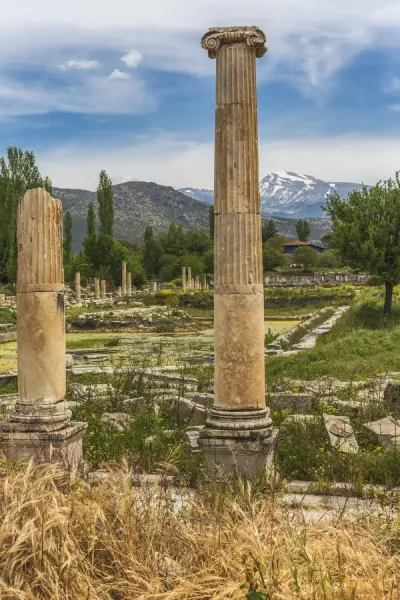 Framed Print of Ruins of ancient Aphrodisias, Aydin Province, Turkey