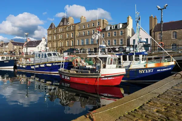 Scotland, Orkney Islands, Kirkwall town Our beautiful Wall Art and ...