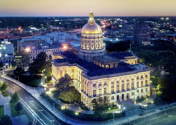 Georgia State Capitol Building Dome
