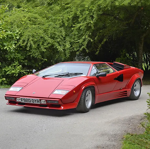 Lamborghini Countach Red Lamborghini Countach LP500S Red 1:18