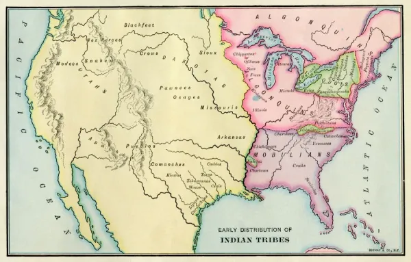 Map Of Native American Indians Why Isn't This Map In The History