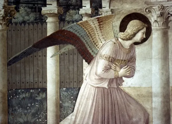 Fra Angelico Annunciation FLORENCE – San Marco Museum – "The
