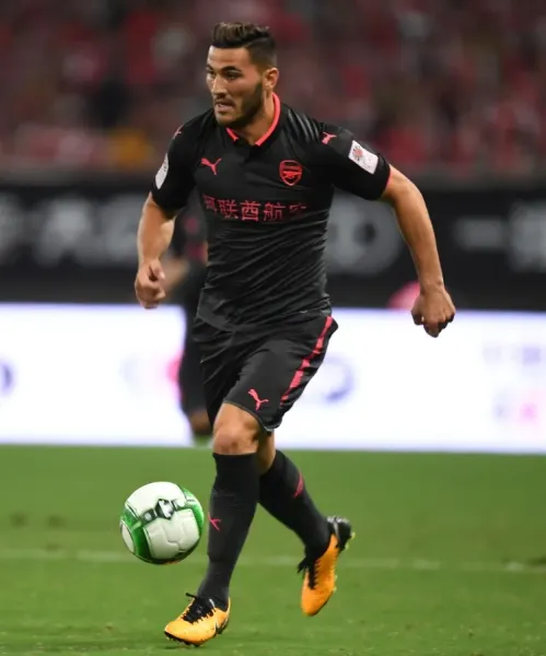 Canvas Print Of Sead Kolasinac In Action Bayern Munich Vs