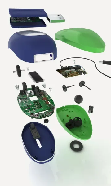 Inside Laser Mouse