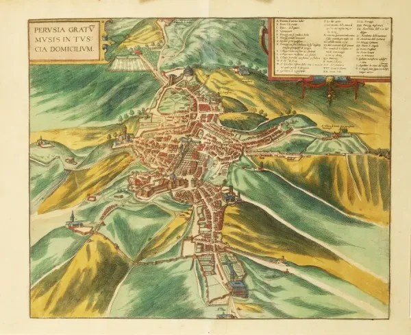 Groups Perugia Map