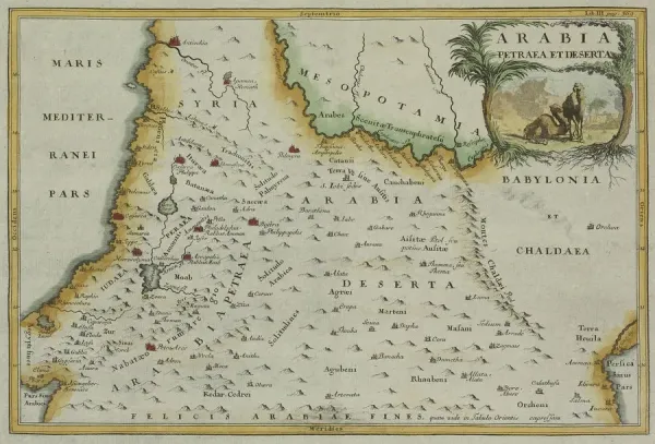 Antique map of Arabia Our beautiful Wall Art and Photo Gifts include ...