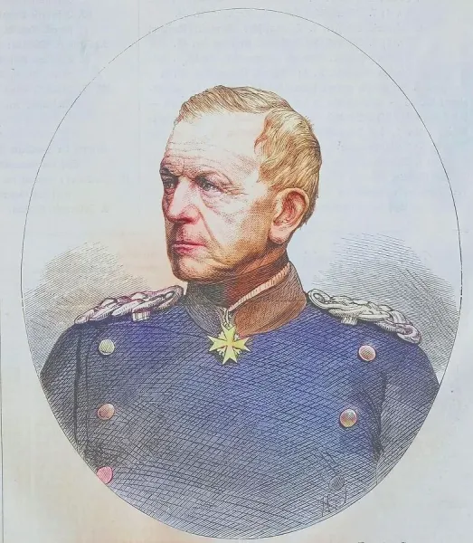 Acrylic Blox of General Hellmuth Freiherr von Moltke