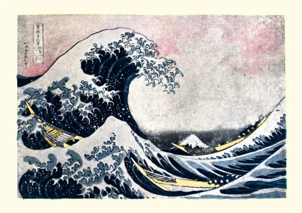 Japanese Wave Print