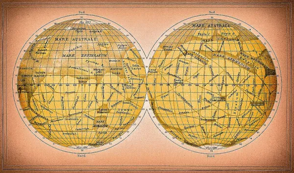 Map of Mars Our beautiful Wall Art and Photo Gifts include Framed ...