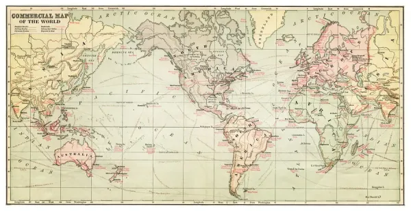 map of the world 1881 Our beautiful Wall Art and Photo Gifts include ...