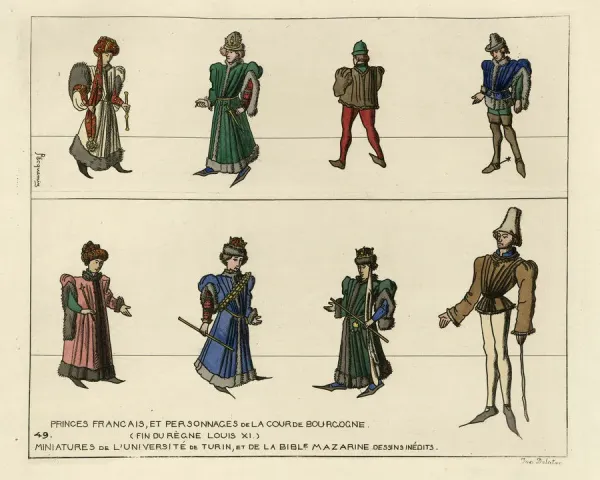 15th Century Clothing Styles 1400–1500 In European Fashion