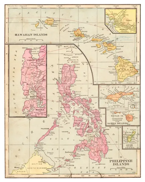 Philippines islands map 1898 Our beautiful Wall Art and Photo Gifts ...