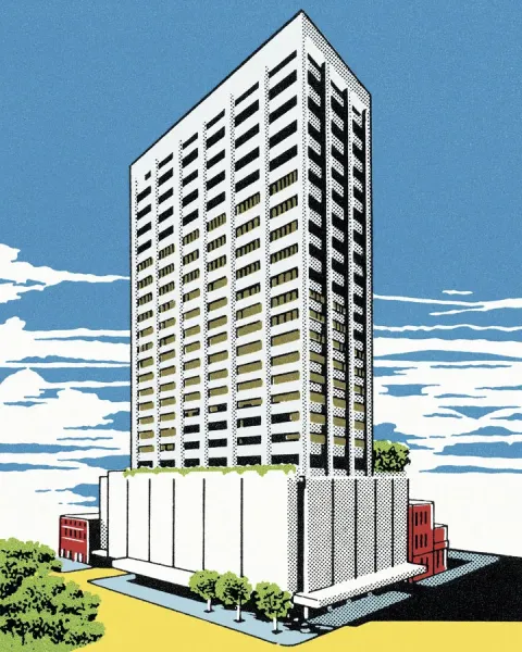 Tall Building Facade Our beautiful Wall Art and Photo Gifts include ...