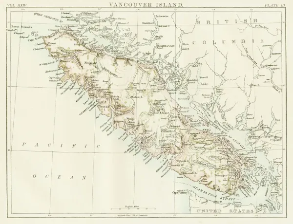 Detailed Map Of Vancouver Island