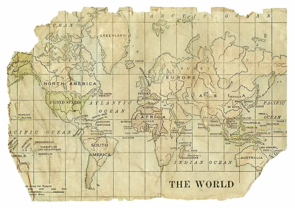 World map 1898 Our beautiful Wall Art and Photo Gifts include Framed ...