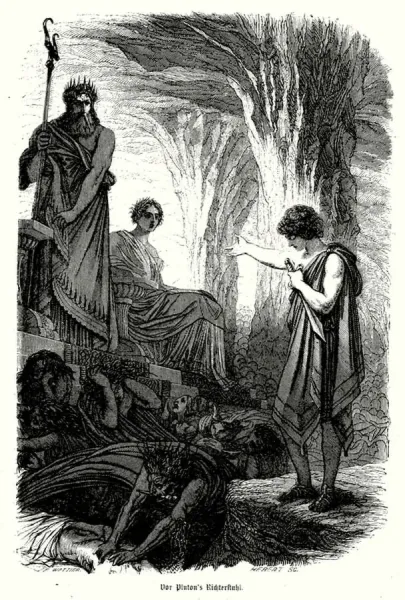 Greek Goddess Persephone And Hades
