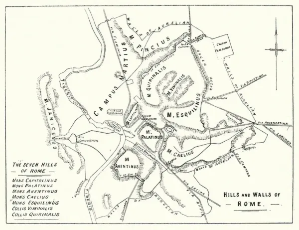 Seven Hill Rome Discover The Famous Seven Hills Of Rome With The