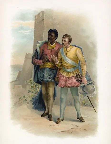 Iago In Othello Painting