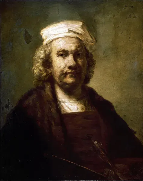 Rembrandt Zelfportret 1660 Rembrandt Van Rijn, Self Portrait . 1630.