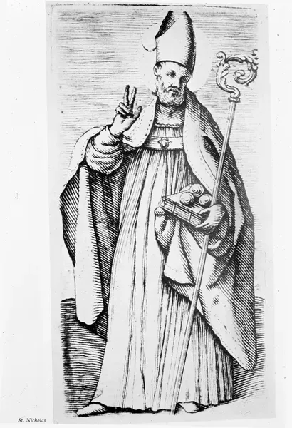 Medieval Bishop Drawing