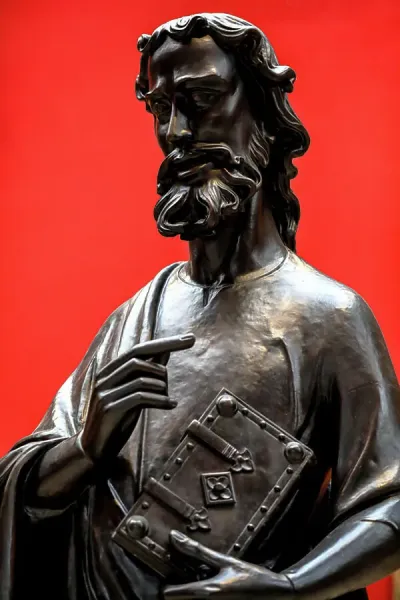 Statue of Saint Simon, 19th century (sculpture) Our beautiful Wall Art ...
