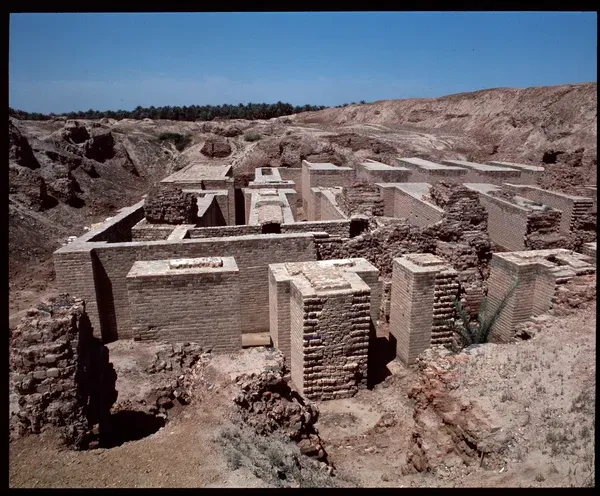 Real Hanging Gardens Of Babylon Ruins