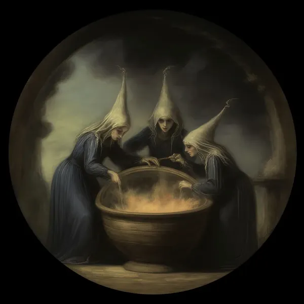 Macbeth Witches Cauldron Amazon.com: Haunted Hill Farm