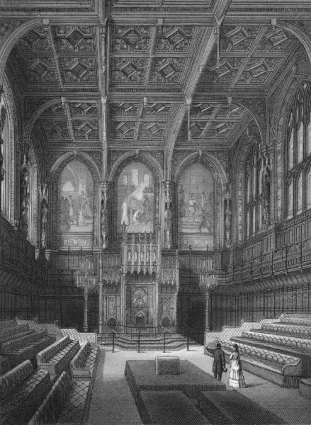 Fresco Palace Of Westminster The Adoration Of The Magi, St Stephen's