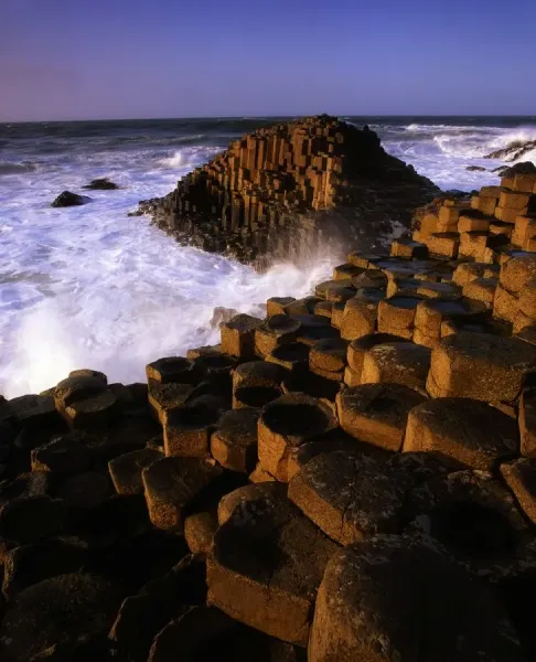 The Giants Causeway, County Antrim, Ireland; Volcanic Rock