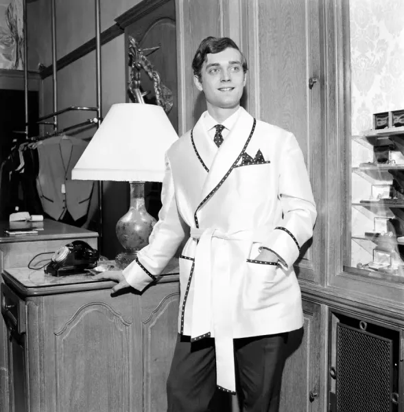 Men modelling the latest 1963 menswear designs in a Paris