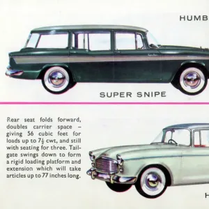 Poster Print of Humber Hawk advertisement available as Framed Prints ...